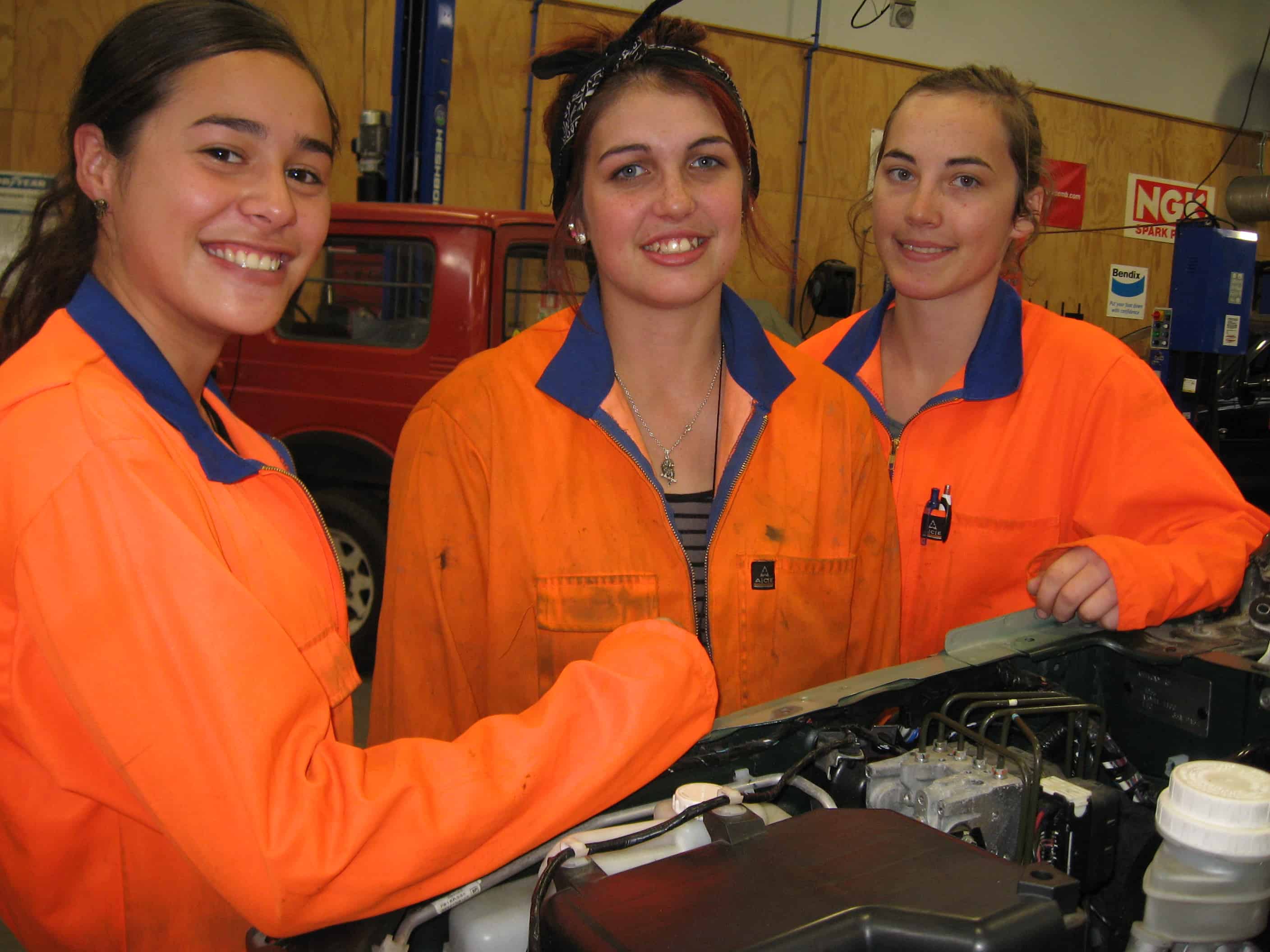 Automotive Careers has Girl Appeal | EIT Hawke's Bay and Tairāwhiti