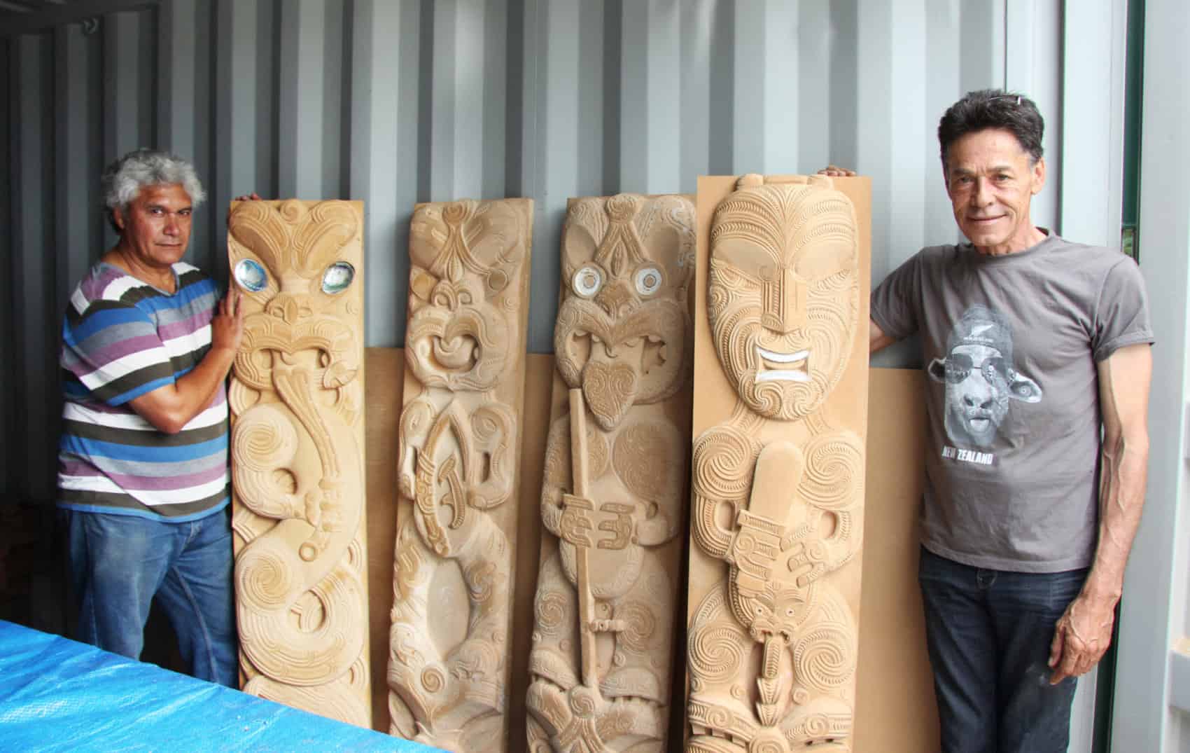 Maori Carving Project Underway | EIT Hawke's Bay and Tairāwhiti