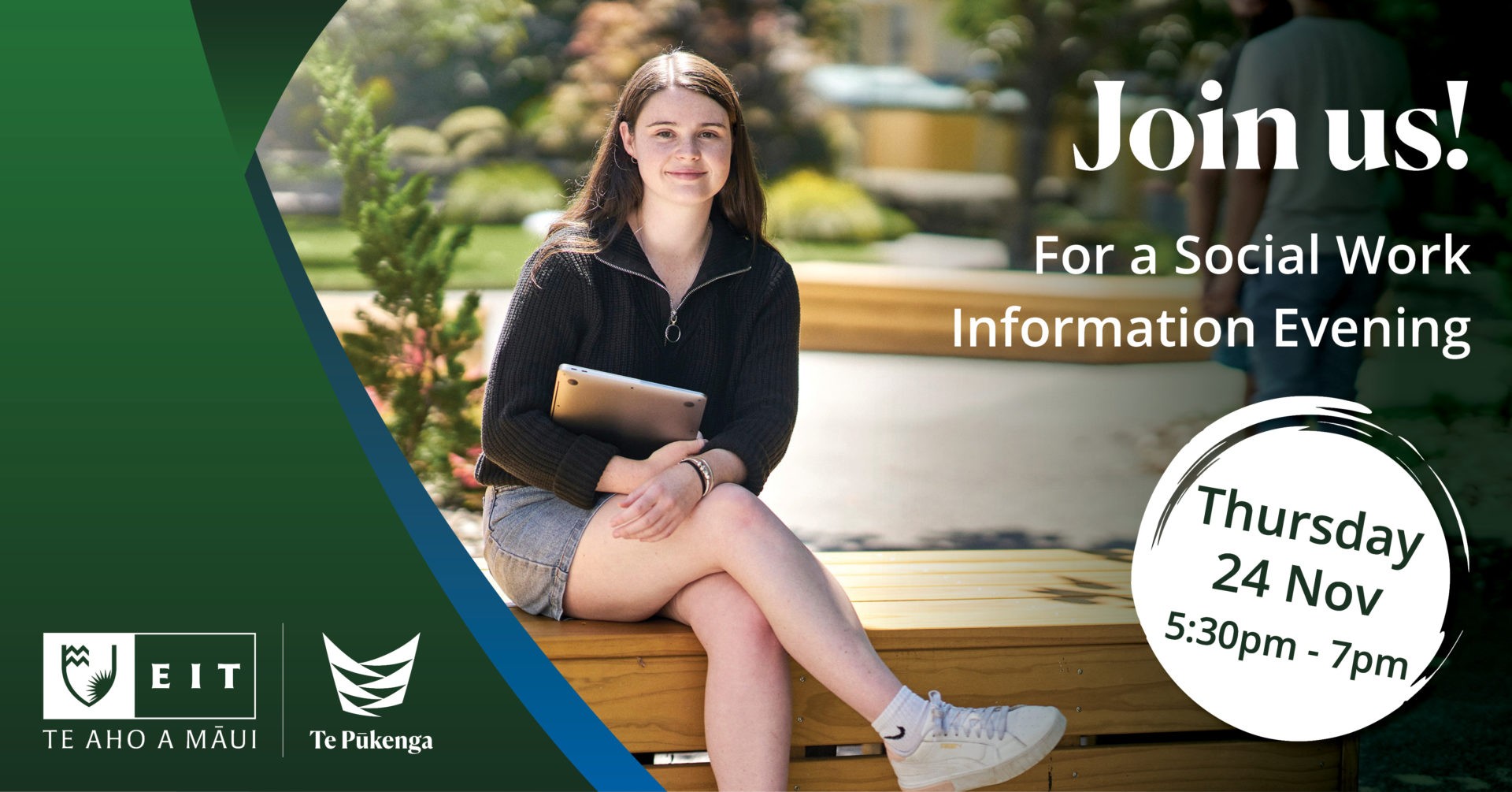 Social Work Info Evening | EIT Hawke's Bay and Tairāwhiti
