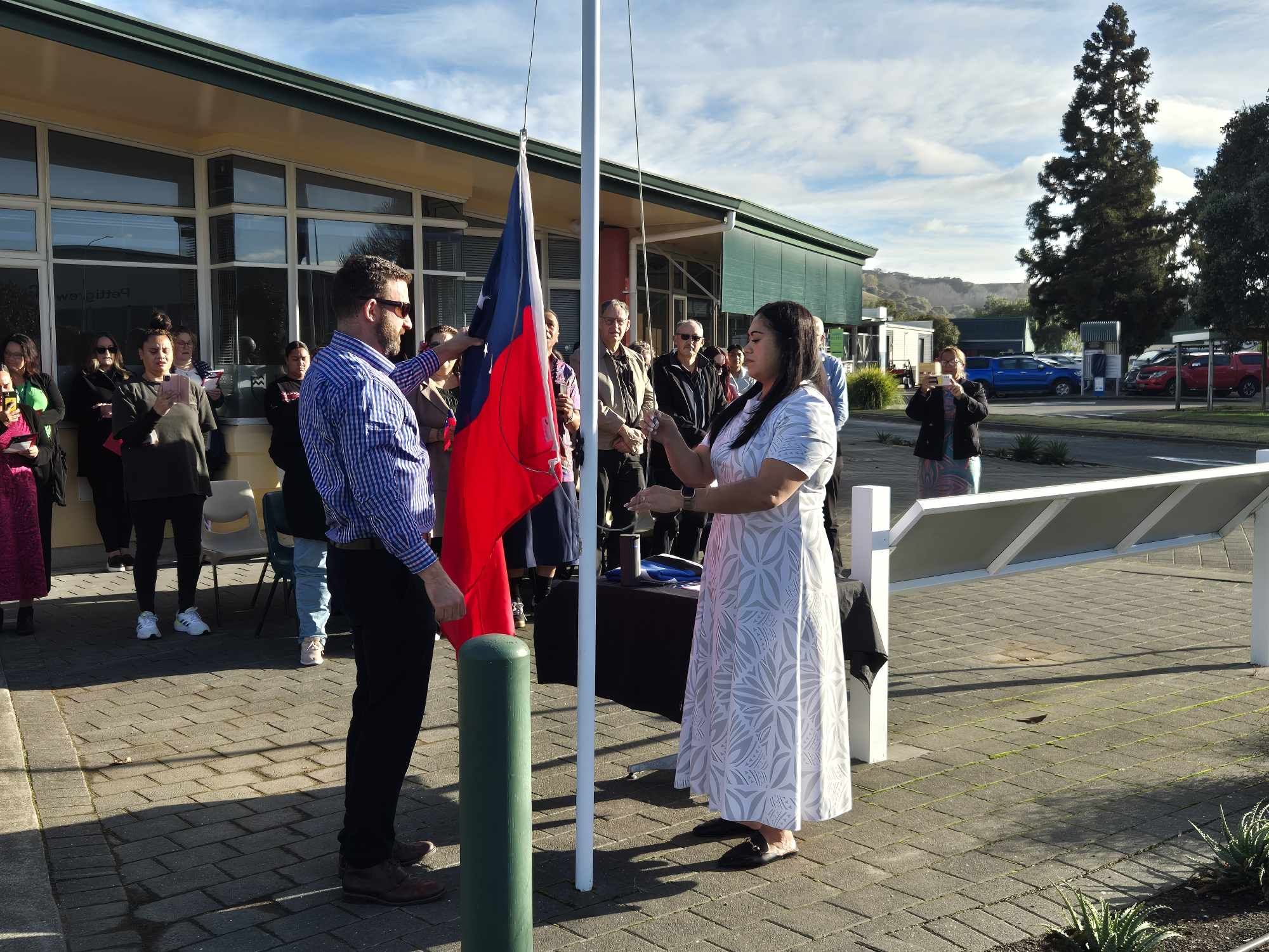 EIT celebrates Samoan Language Week with flag raising | EIT Hawke's Bay ...